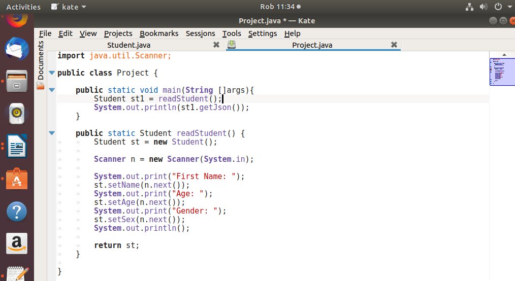 06. Classes: Store Student Details Using Json Format | Openbaraza
